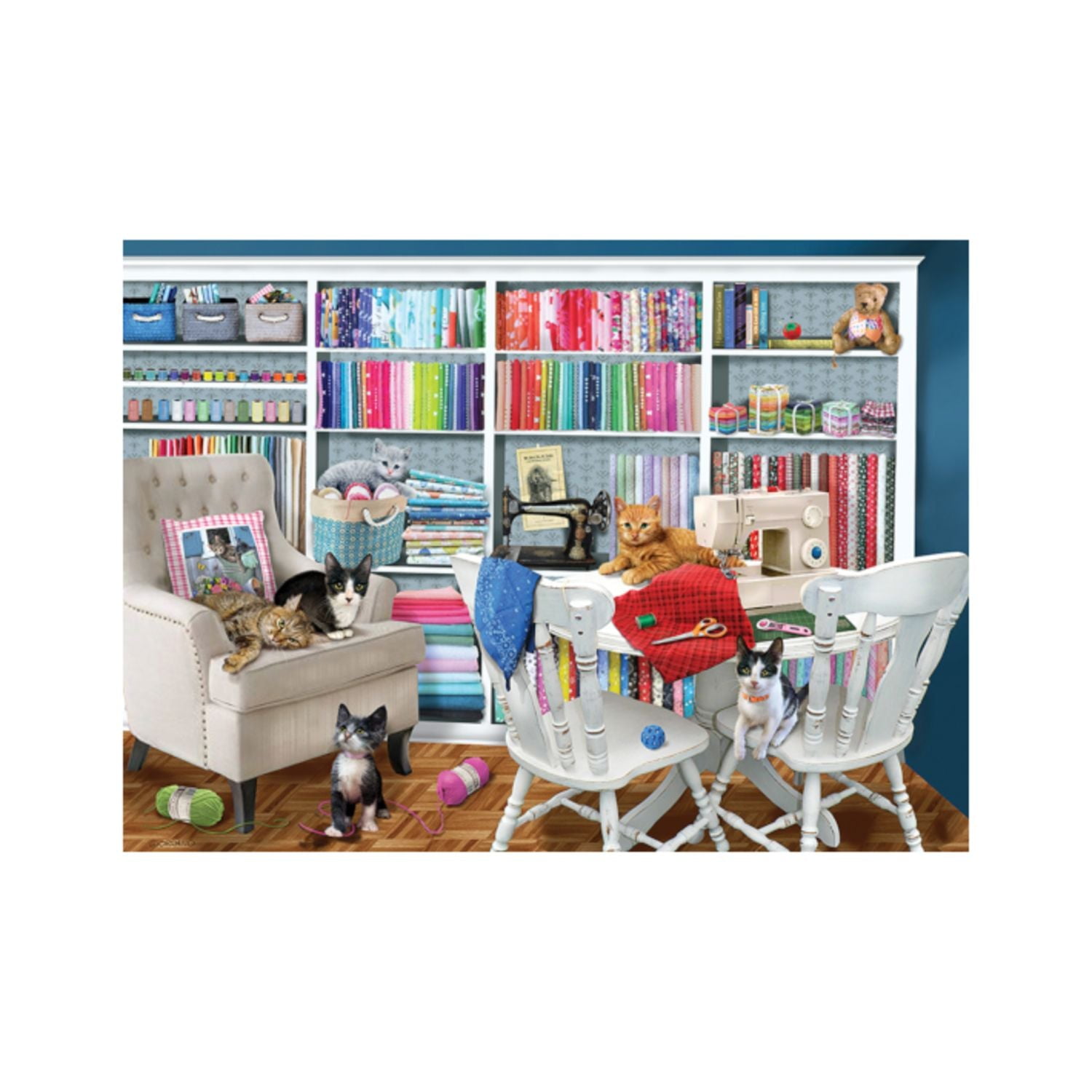 Click here for Cobble Hill Jigsaw Puzzle - Sewing Room  1000 Piec... prices