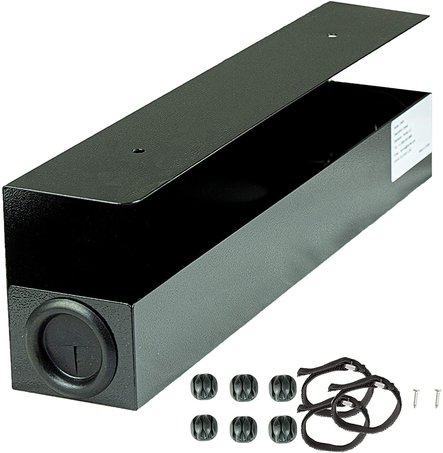 15-inch Under Desk Cable Management Tray - Wire Management Under Desk ...