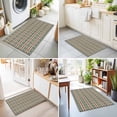 Area Rug 2x3ft, Boho Seamless Flower Texture Washable Rugs for Living ...