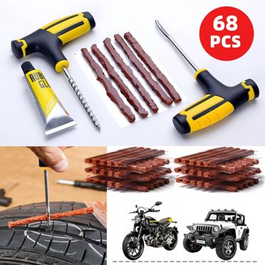 Stop & Go 1066 27-Piece Tubeless & Tube-Type Tire Repair Kit - Patches ...