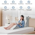 4PCS Orthopedic Bed Wedge Pillow Set for Sleeping, Post Surgery Foam ...
