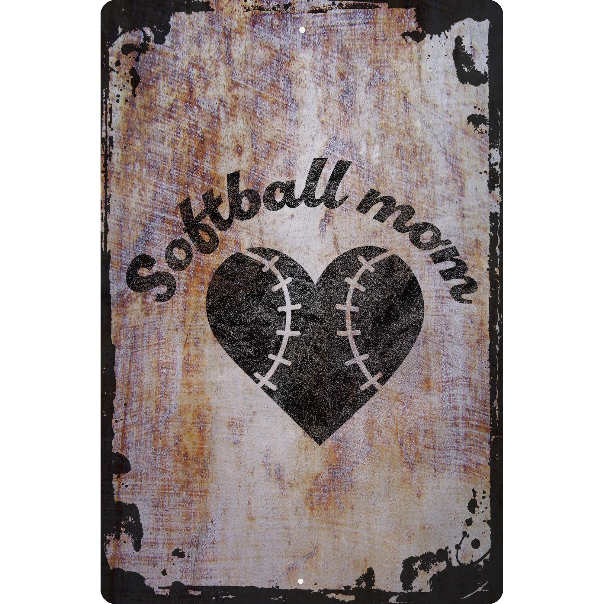 I Love Softball Signs