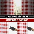 DriftAway Buffalo Checker Pattern Lined Thermal Insulated Blackout and ...