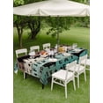 60x84 Tablecloth Rectangle, Cow Pig Chicken Outdoor Tablecloth with ...