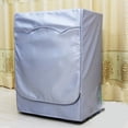 Washing Machine Cover, Waterproof Sunscreen Thicker Fabric Zipper ...