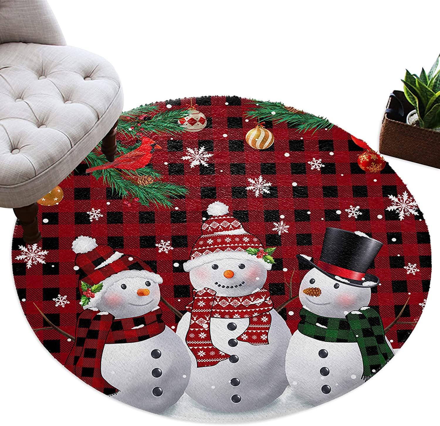 BBNBDMZ Round Carpet Plush Area Rug Ocean Cute Sea Turtle Coral Shell ...