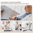 J6 Personal Sound Amplifiers for Seniors, Rechargeable Hearing Aids ...
