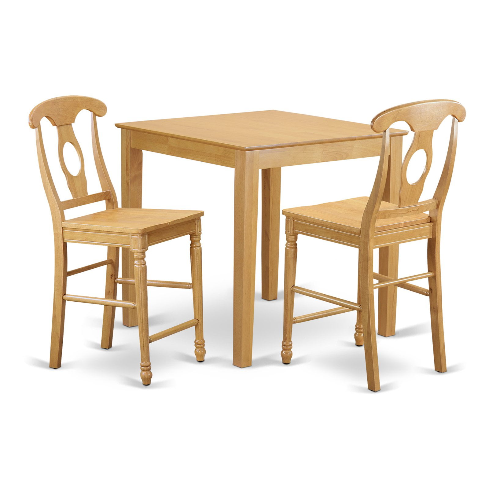 3 Pc pub Table set-pub Table and 2 Dining Chairs. - Walmart.com