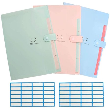 3Packs Expanding File Folders Accordion Document Organiser , Expanding ...