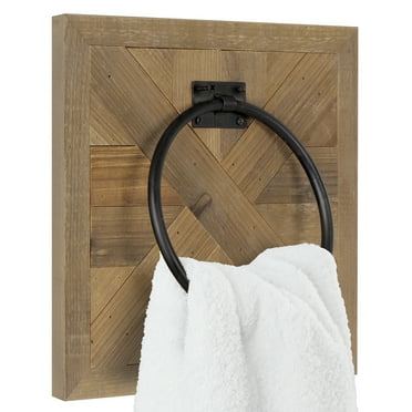 Autumn Alley Rustic Farmhouse Towel Rack Stunning Barn Wood Bathroom ...