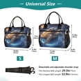 ALAZA Turtle at Starry Sky Print Cooler Lunch Bag Insulated Reusable ...