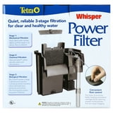 Tetra Whisper Power Filter 40 Gallons, Quiet 3-Stage Aquarium ...