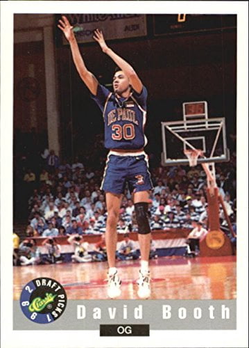 1992 Classic #23 David Booth NBA Basketball Trading Card - Walmart.com