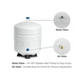 ADD-ON KIT: RO Faucet + Reverse Osmosis Water Storage Pressure Tank 4.5 Gallon (3.2 Gal Capacity ...