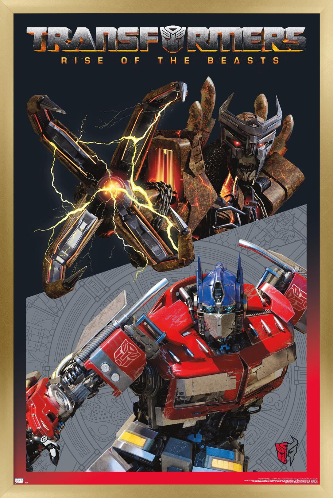 Transformers: Rise of the Beasts - Optimus Prime vs. Scourge Wall ...