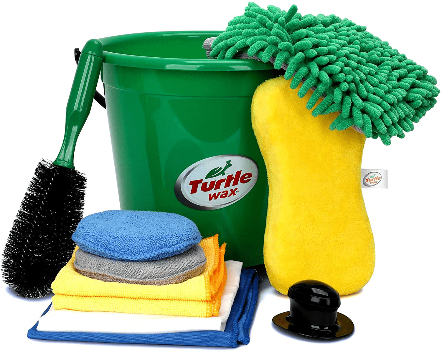 Turtle Wax 15-Peice Car Wash Bucket and Detailing Kit: Wash Mitt ...