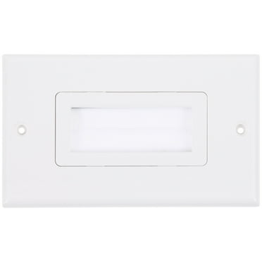 Construct Pro Brush Wall Plate Cable Management Pass-Through Device ...
