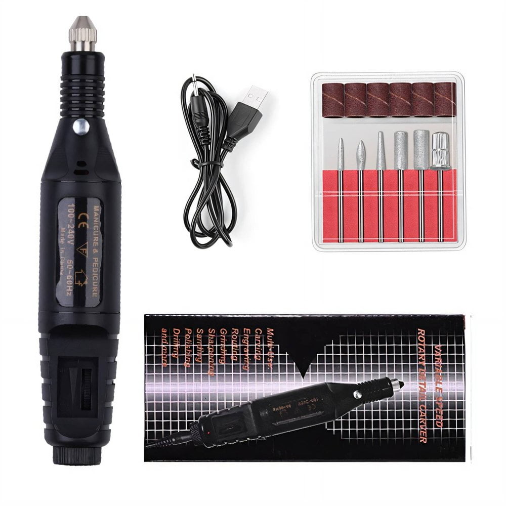 Click here for Lngoor Nail Drill Usb Charging Head Electric Nail... prices