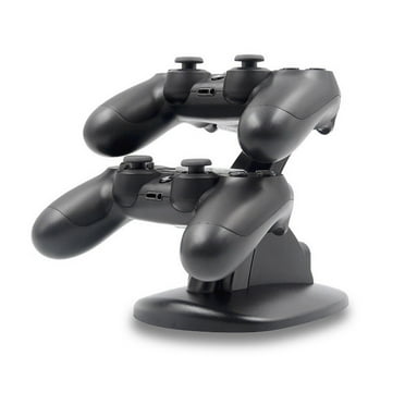 PlayStation PS4 Dual Controller LED Charger Dock Station USB Fast ...