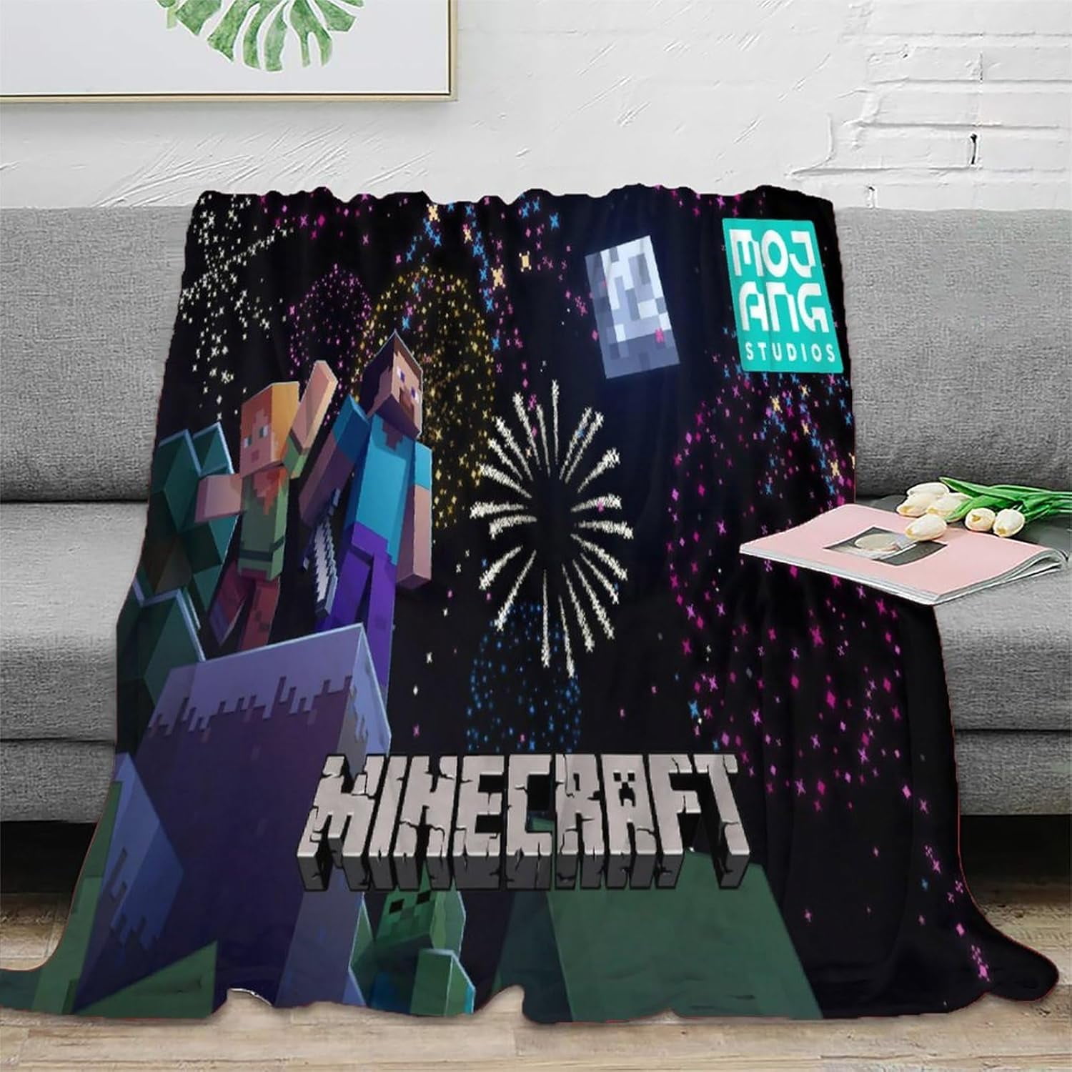 Click here for Officials 3d Printing Flannel Blanket Minecraft Th... prices