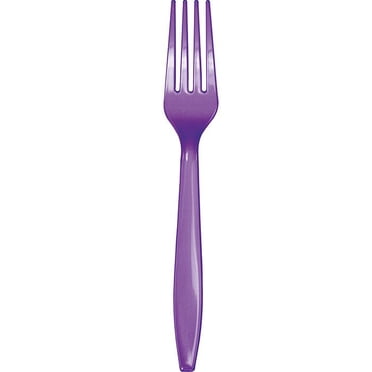 Plastic Forks, Royal Blue, 18ct - Walmart.com