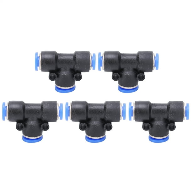 Quick Pneumatic Connector,50Pcs 3‑Way Pneumatic Connector Way Pneumatic ...