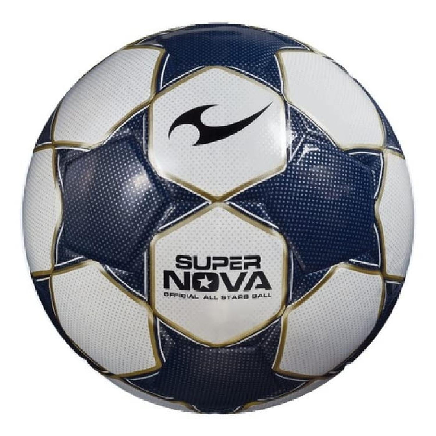 Gaser Balón Futbol Super Nova (Azul con Oro, No. 4) multicolor ...