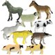 Click N’ Play 60 Piece Realistically Designed Mini Farm Animal Playset ...
