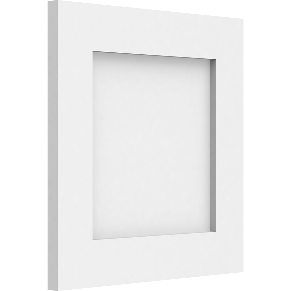 Ekena Millwork 12"W x 12"H x 5/8"P Cornell Flat Panel Decorative Wall ...