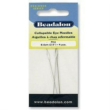 Beadalon Collapsible Eye Needle Assorted Sizes - Walmart.com