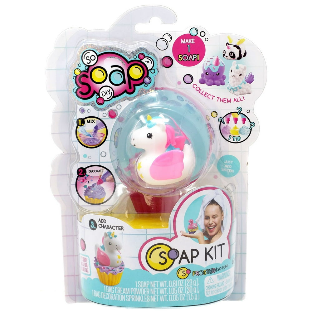 Canal Toys - So Soap DIY Soap Kit Single Pack [Unicorn] - Walmart.com ...