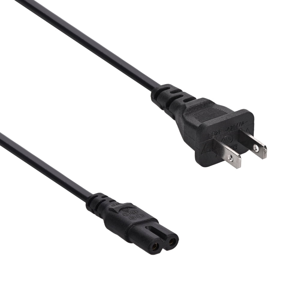ACCL 8Ft 2-Prong Figure-8 Power Cord 18/2, 4 Pack - Walmart.com