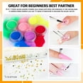 Morovan Acrylic Nail Kit With Drill Glitter Acrylic Powder Monomer