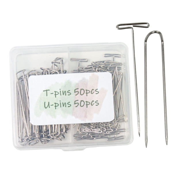 Siruishop 100 Pieces Dressmaker Pins Steel Patchwork for Jewelry ...