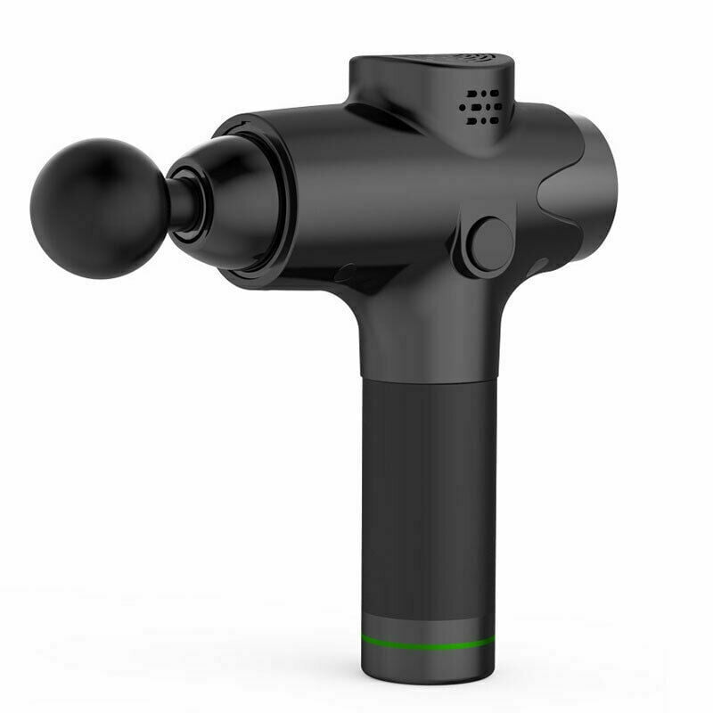 20 Speed Electric Handheld Muscle Fascia Massager Gun With Lcd Touch