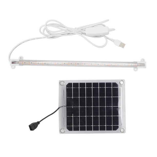 Solar Plant Lamp, Energy Saving Plant Grow Light Strip For Vegetables ...
