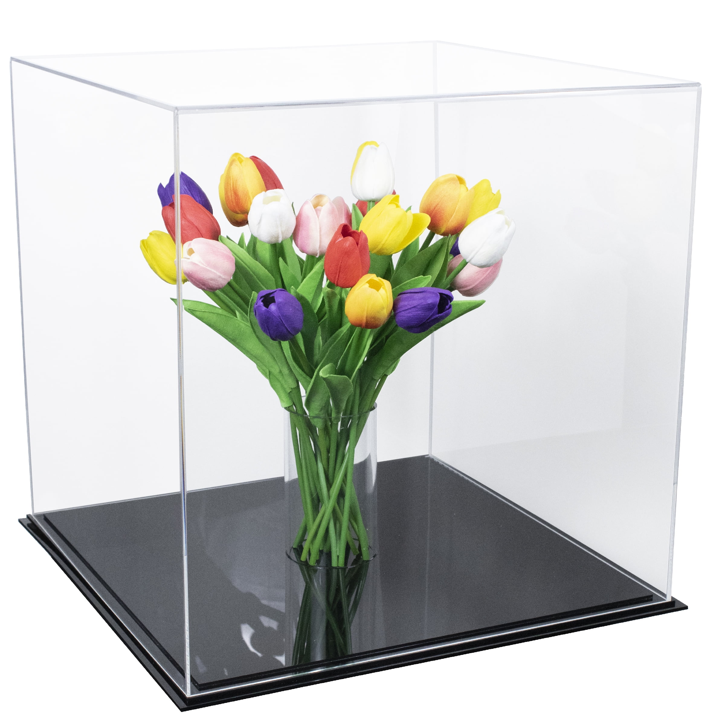 Better Display Professional Clear Acrylic Large Flower Bouquet Table ...