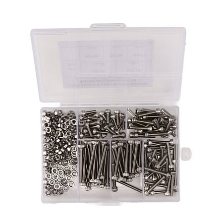 M3 Nut Assortment Kit, Multiple Sizes Hex Socket Head Screws With ...