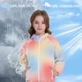 American Trends Lightweight Kids Rain Jackets Water-Resistant Rain ...