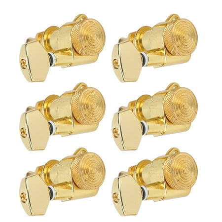 Guitar Tuner Machine Head, Locking Function Gold Guitar Tuning Pegs For ...