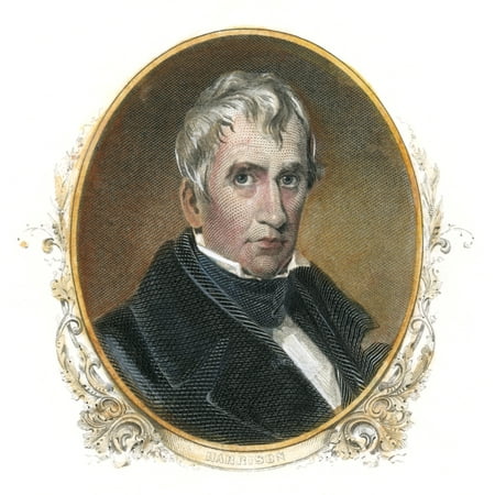 William Henry Harrison /N(1773-1841). Ninth President Of The United ...