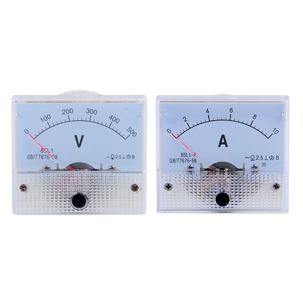 1pcs Ammeter Dc Analog 5A Panel Mechanical Pointer Ammeter Ammeter ...