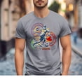 Teeso 2026 Soccer Football Fan T-Shirt | USA Canada Mexico Apparel, Ash ...