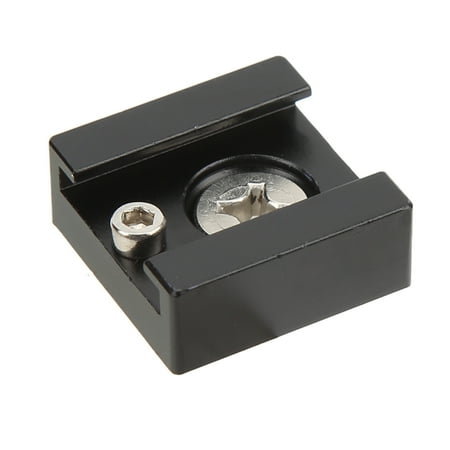 Cold Shoe Mount, Aluminum Alloy Cold Shoe Adapter Universal With 1/4in ...