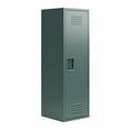 Max & Finn Casey Kids Tall Metal Storage Locker, Hunter Green - Walmart.com