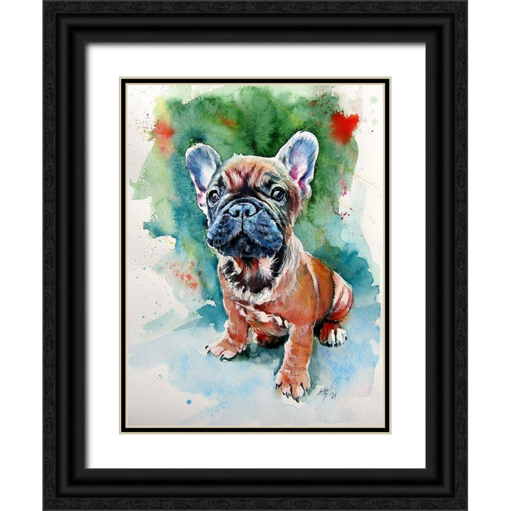 Kovacs Anna Brigite 15x18 Black Ornate Wood Framed With Double Matting