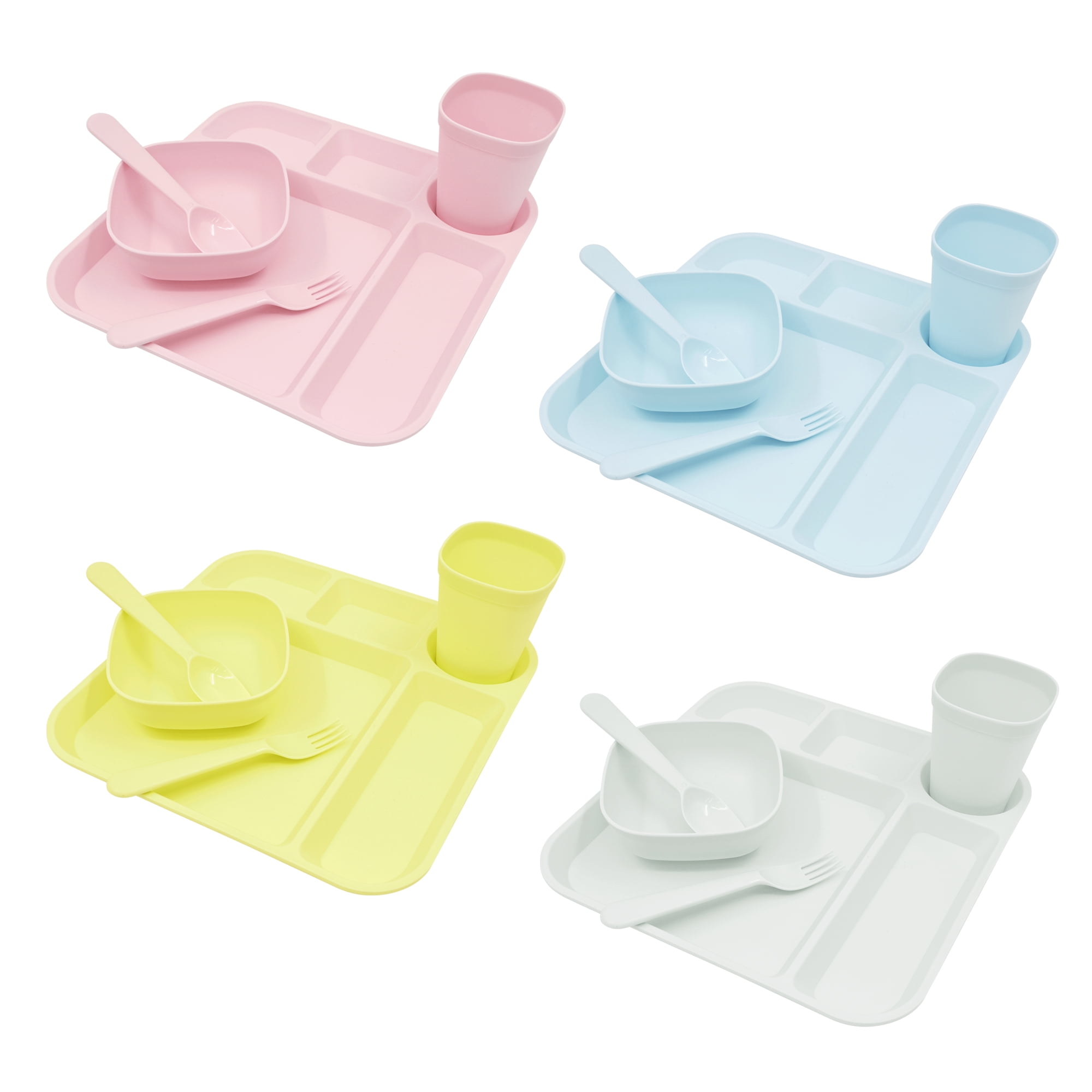 Click here for Mainstays 24 Piece Plastic Dinnerware Set For Kids... prices