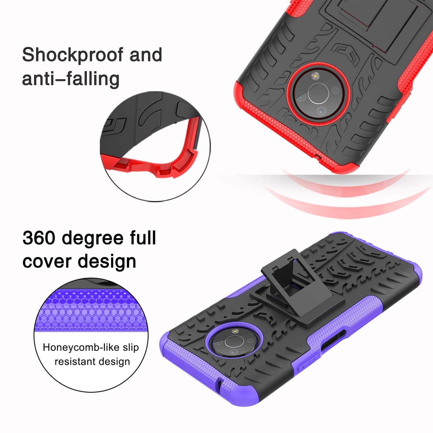TJS Phone Case for Nokia G300 5G (N1374DL), Tire Texture Heavy Duty ...