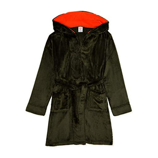 Boys Super Soft Shark or Dinosaur Themed Robe Kids Bathrobe (Dinosaur ...