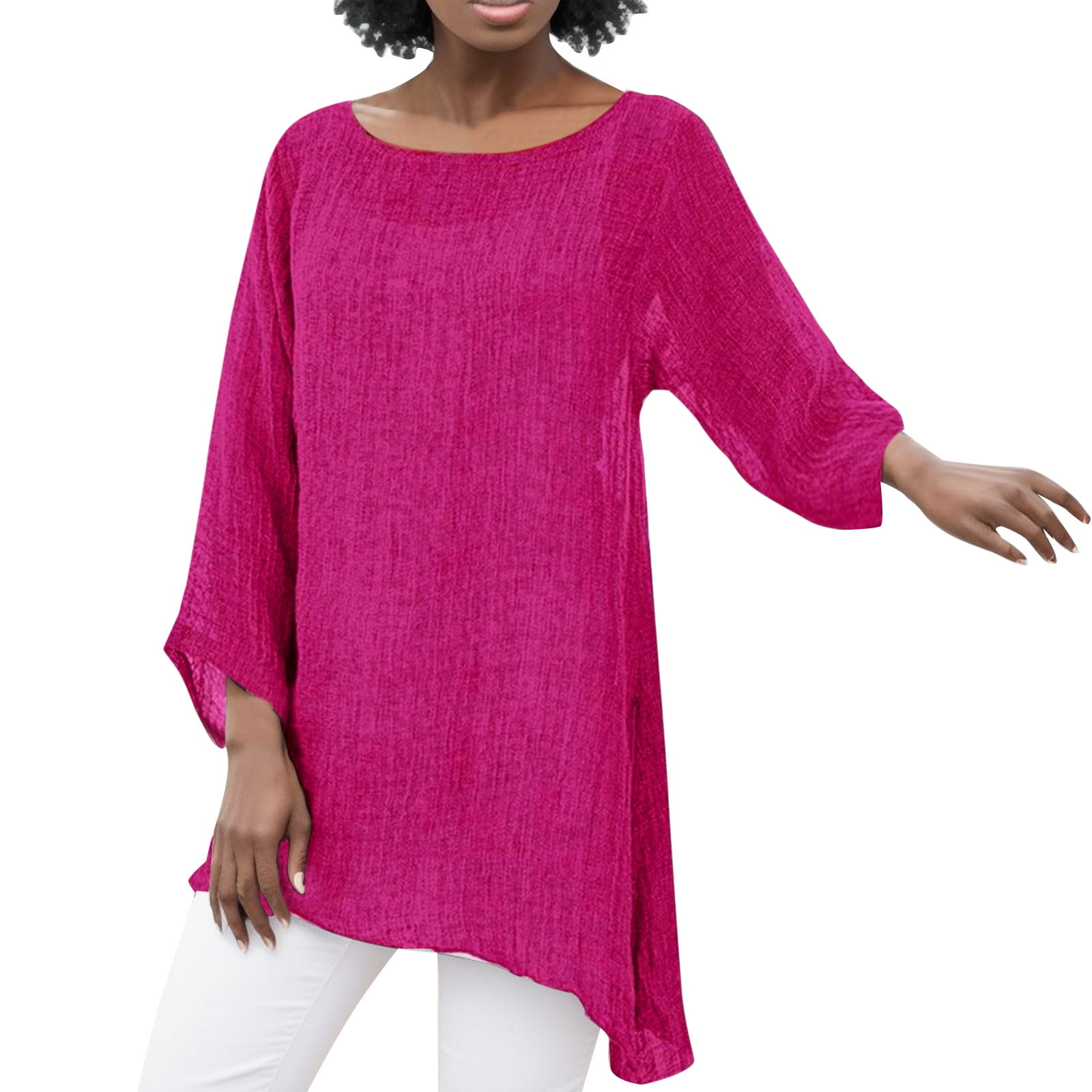 Click here for Trolimons Womens T Shirts Tops Plus Size Long Slee... prices